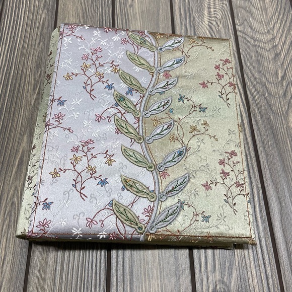 Storage & Organization | 9x8 Fabric Stitched Photo Album | Poshmark
